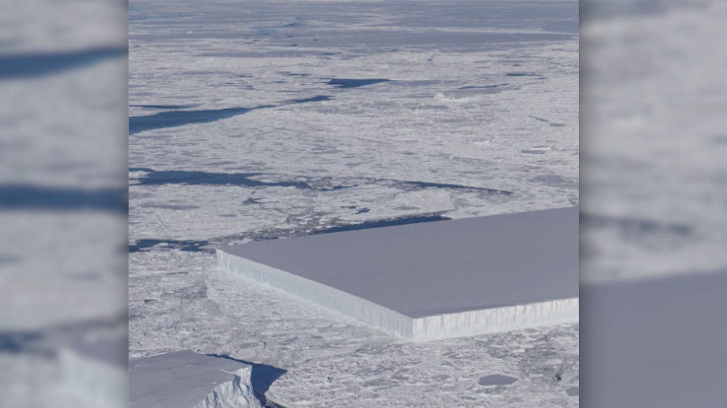 Mega Eiswürfel in der Antarktis - Quadrat-Eisberg: NASA entdeckt das Phänomen | Video | wetter.de