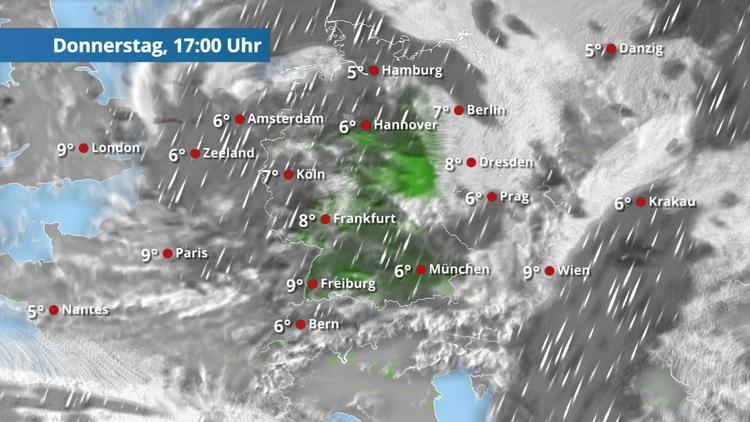 42-Tage-Wettertrend: Frühling 2025 stottert sich durch den März - Frost und Winter im Süden ...