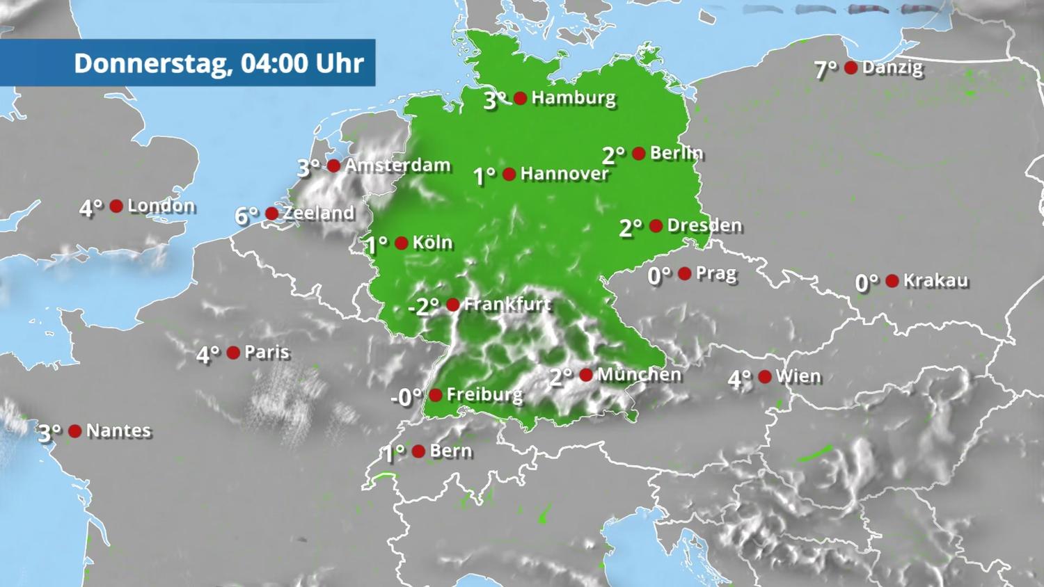 Unwetter in Europa: Gewitter, Starkregen und Hagel ziehen in den Osten - Tornados nicht ...