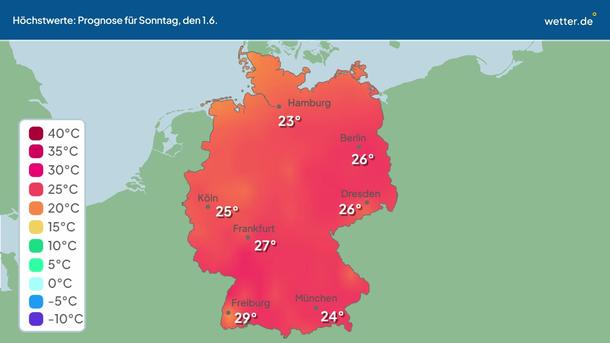 Wetter Huchting heute ☀ Vorhersage 14 - 21 Tage | wetter.de