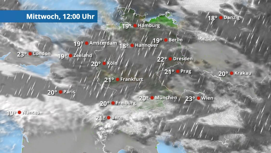 Wetter und Wetterthemen am 27.06.2024: Unwetter mit Starkregen über Deutschland | wetter.de